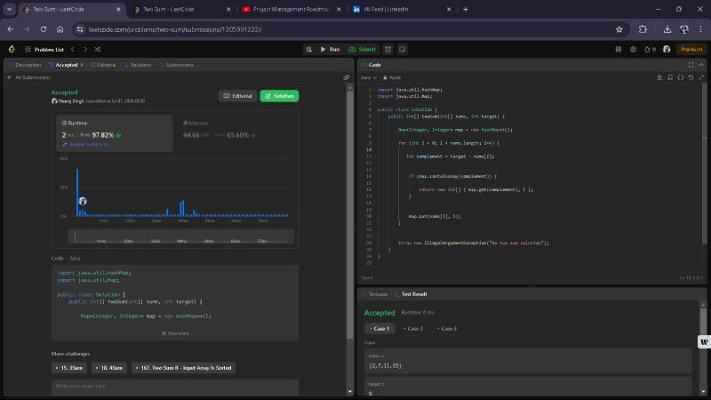 Neeraj Verma on LinkedIn: #100daysofleetcode #codingchallenge #leetcode ... Neeraj Verma on LinkedIn: #100daysofleetcode #codingchallenge #leetcode ...