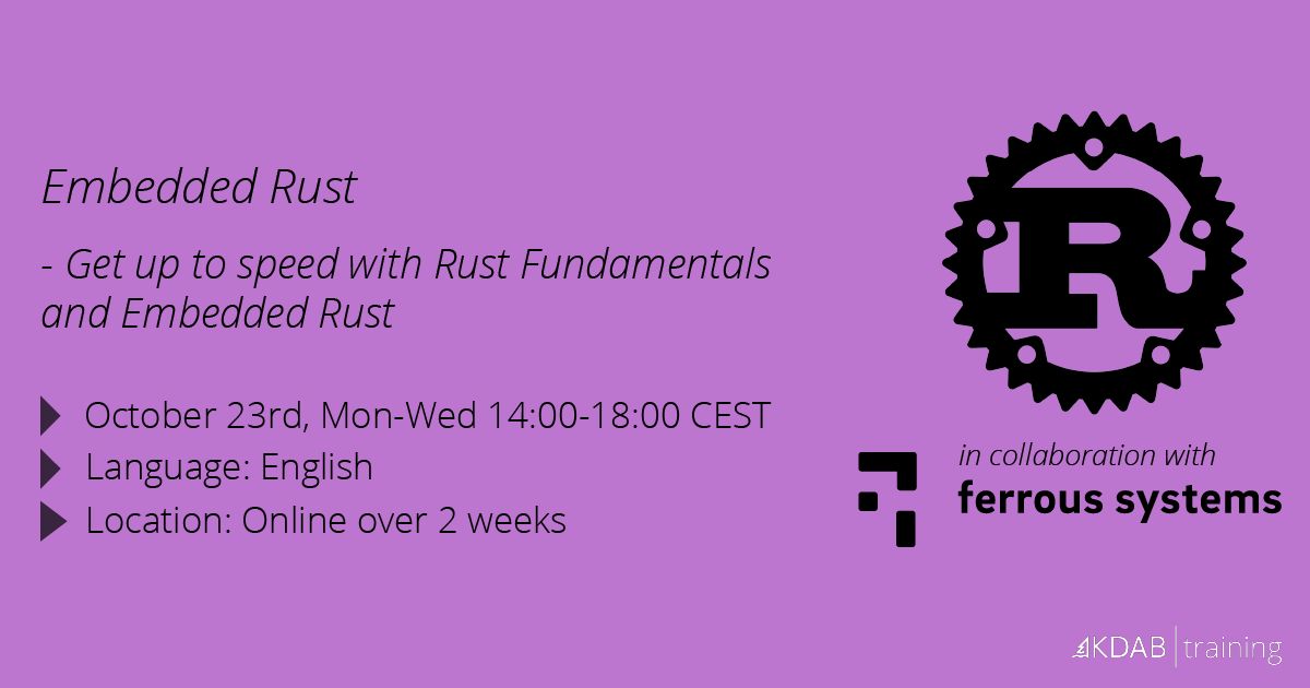 KDAB on LinkedIn: #embedded #rustlang KDAB on LinkedIn: #embedded #rustlang