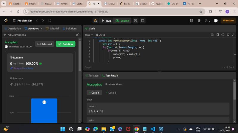 ABDUL MUQEET ANSARI on LinkedIn: #dsawithedslash #leetcode #day11 # ... ABDUL MUQEET ANSARI on LinkedIn: #dsawithedslash #leetcode #day11 # ...