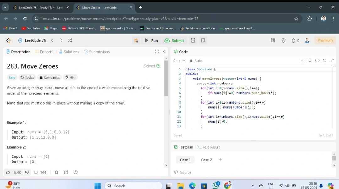Gaurav Chaudhary on LinkedIn: #leetcode #problemsolving #algorithm # ... Gaurav Chaudhary on LinkedIn: #leetcode #problemsolving #algorithm # ...