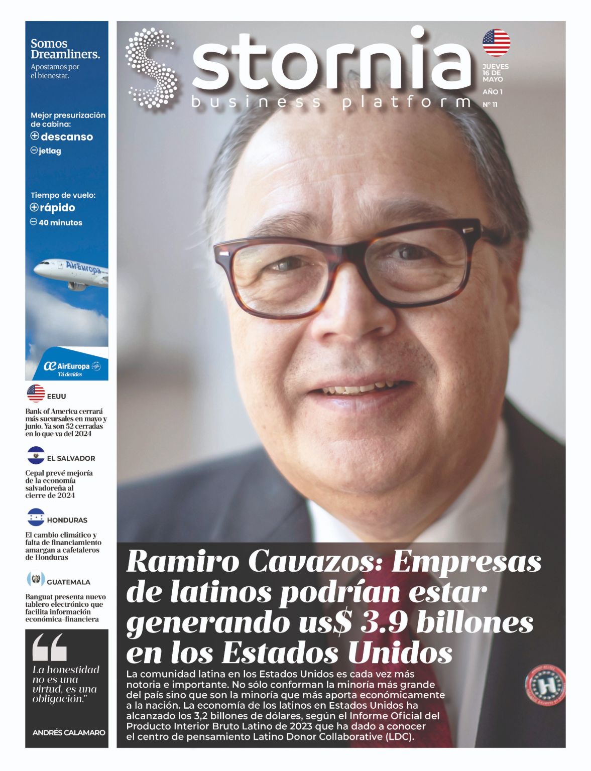 Stornia on LinkedIn: 🗞 Tapa STORNIA 16/05/24 Ramiro Cavazos Stornia on LinkedIn: 🗞 Tapa STORNIA 16/05/24 Ramiro Cavazos