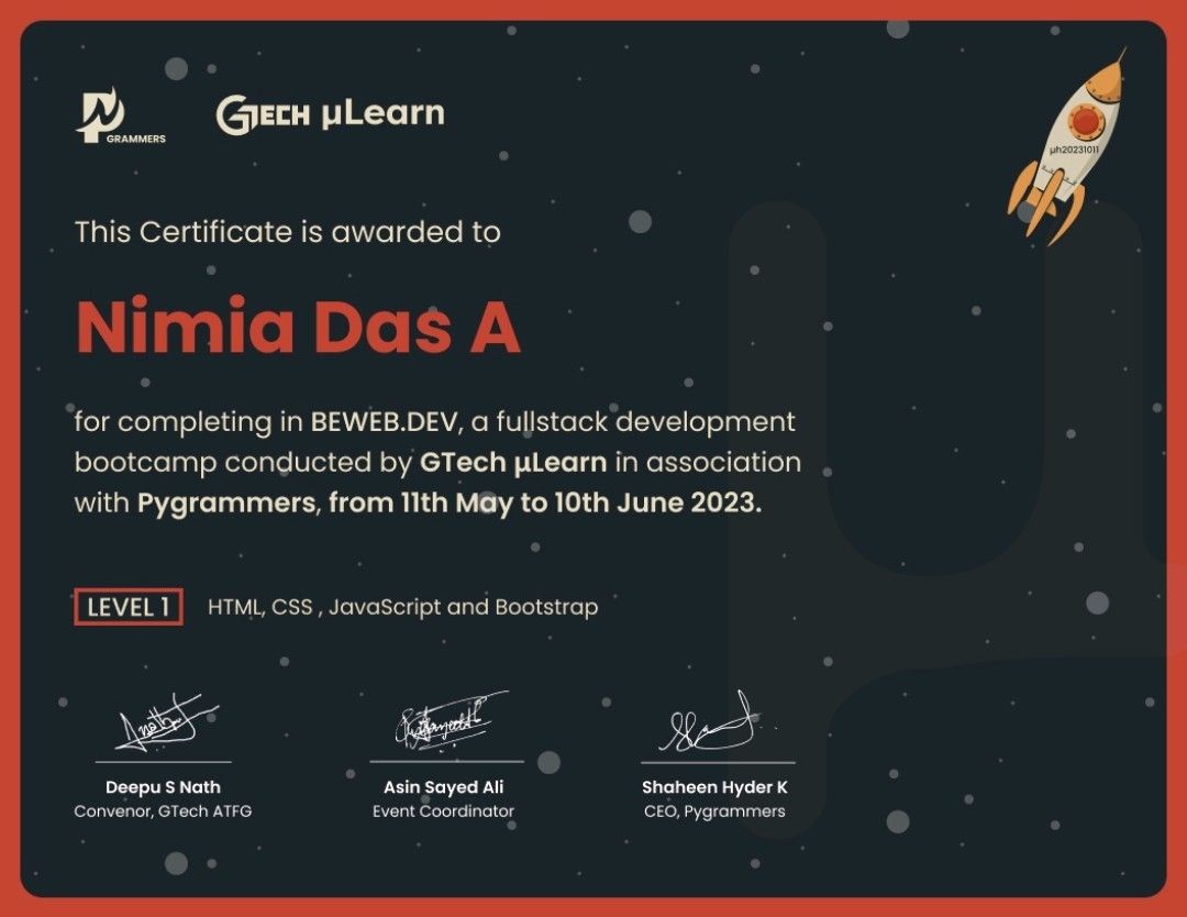 Nimia Das A on LinkedIn: #fullstackwebdevelopment #html #css # ... Nimia Das A on LinkedIn: #fullstackwebdevelopment #html #css # ...