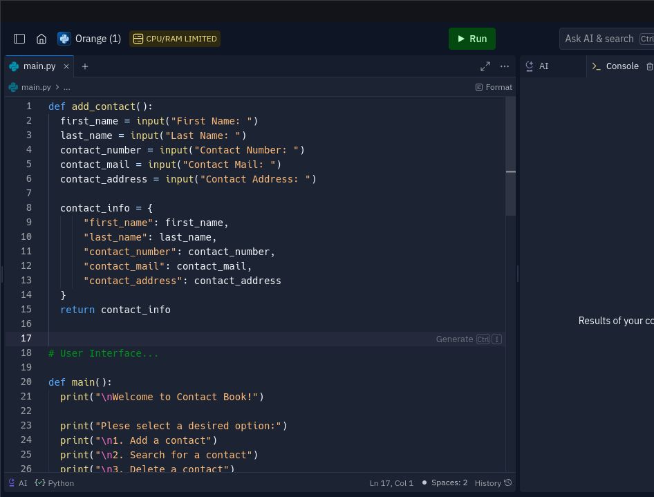 Muhammad Abdullah on LinkedIn: #python #techinnovation #comingsoon # ... Muhammad Abdullah on LinkedIn: #python #techinnovation #comingsoon # ...