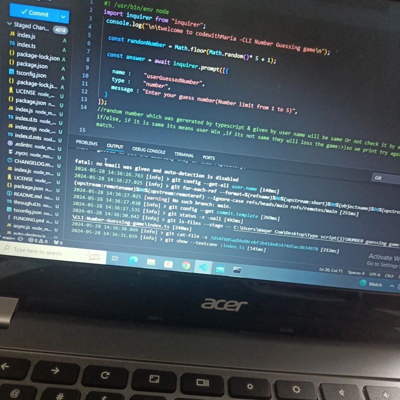MARIA KARIM on LinkedIn: #typescript #cli #numberguessinggame # ... MARIA KARIM on LinkedIn: #typescript #cli #numberguessinggame # ...