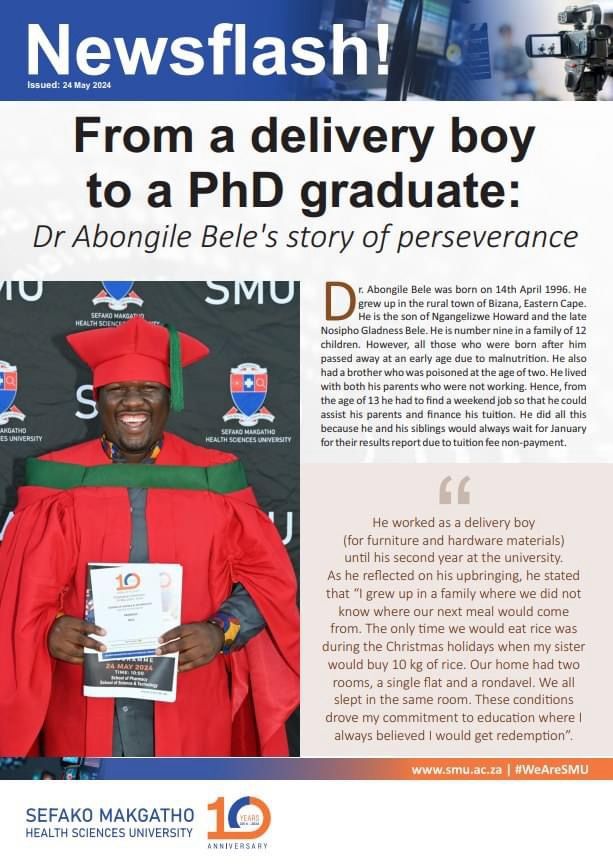 Dr Abongile Bele on LinkedIn: I am really humbled. God has done it ... Dr Abongile Bele on LinkedIn: I am really humbled. God has done it ...
