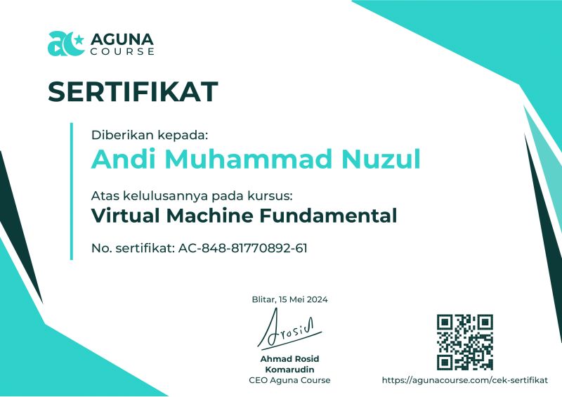 Andi Muhammad Nuzul on LinkedIn: I’m happy to share that I’ve obtained ... Andi Muhammad Nuzul on LinkedIn: I’m happy to share that I’ve obtained ...