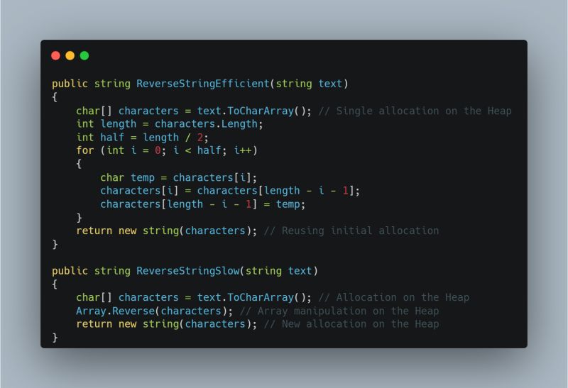 Italo R. on LinkedIn: #csharp #dotnet #performance #heap #stack # ... Italo R. on LinkedIn: #csharp #dotnet #performance #heap #stack # ...