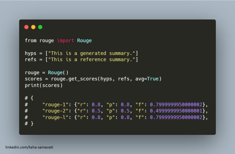 Taha S. on LinkedIn: #python #nlp #summarization Taha S. on LinkedIn: #python #nlp #summarization