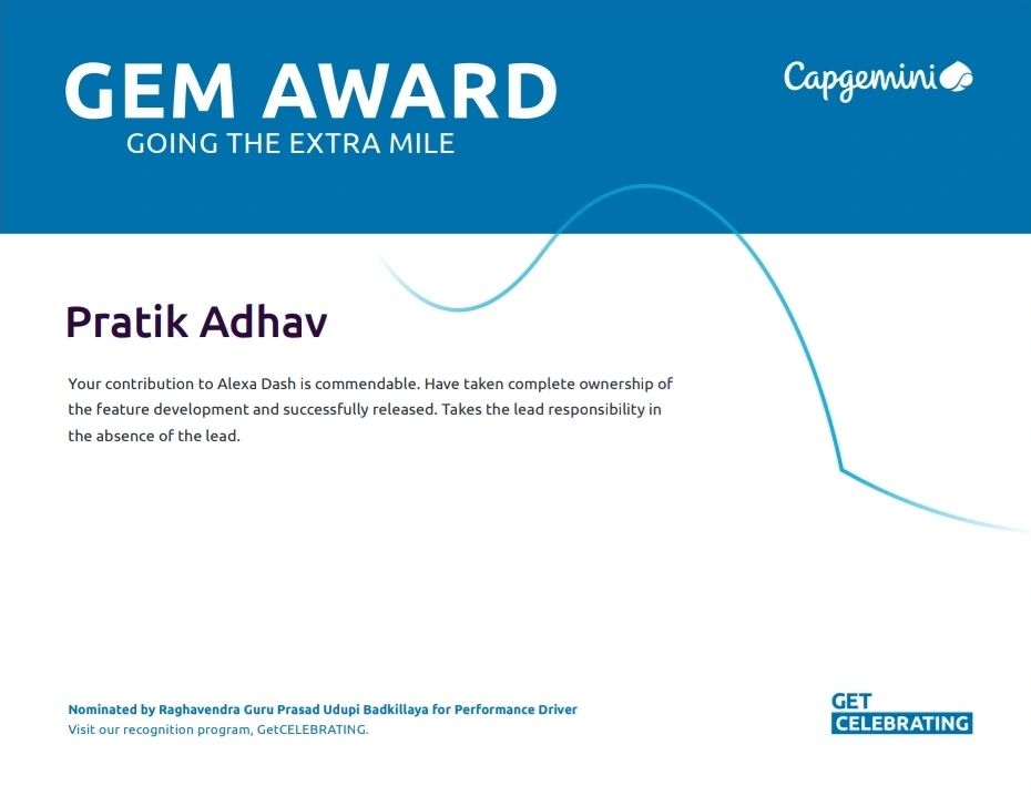 Pratik Adhav on LinkedIn: #alexadash Pratik Adhav on LinkedIn: #alexadash