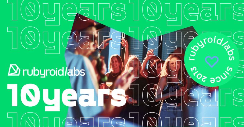 Rubyroid Labs on LinkedIn: We're excited to share with you that ... Rubyroid Labs on LinkedIn: We're excited to share with you that ...