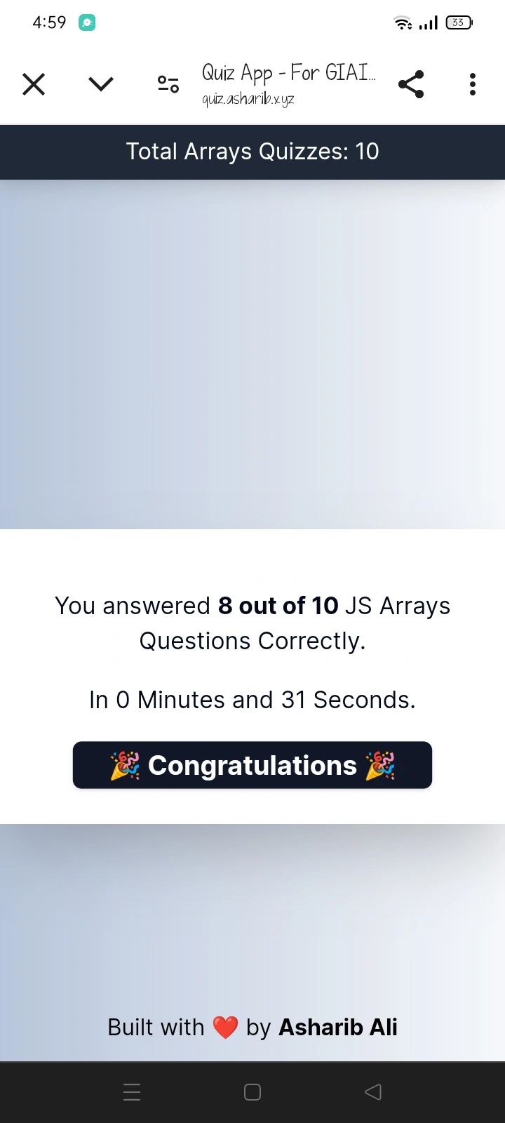 Ayesha Aziz on LinkedIn: #javascript #coding #learning #giaic #grateful Ayesha Aziz on LinkedIn: #javascript #coding #learning #giaic #grateful