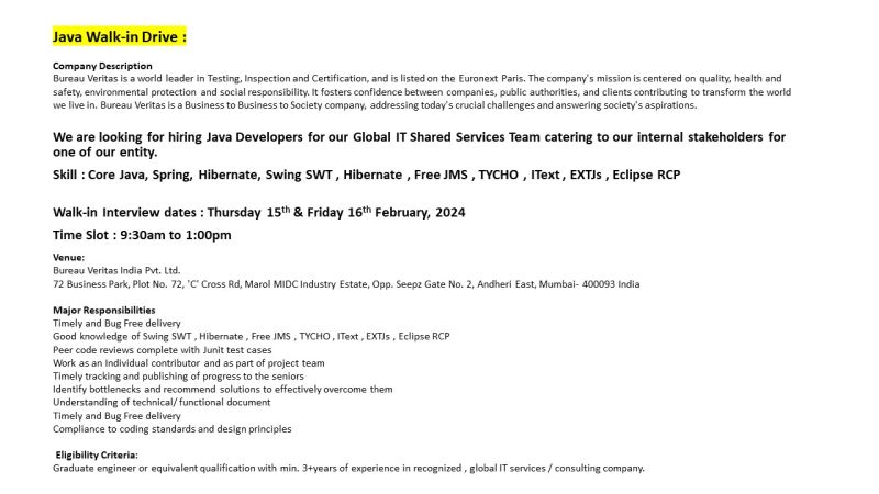 Prachi Patil on LinkedIn: #java #corejava #spring #hibernate #extjs Prachi Patil on LinkedIn: #java #corejava #spring #hibernate #extjs