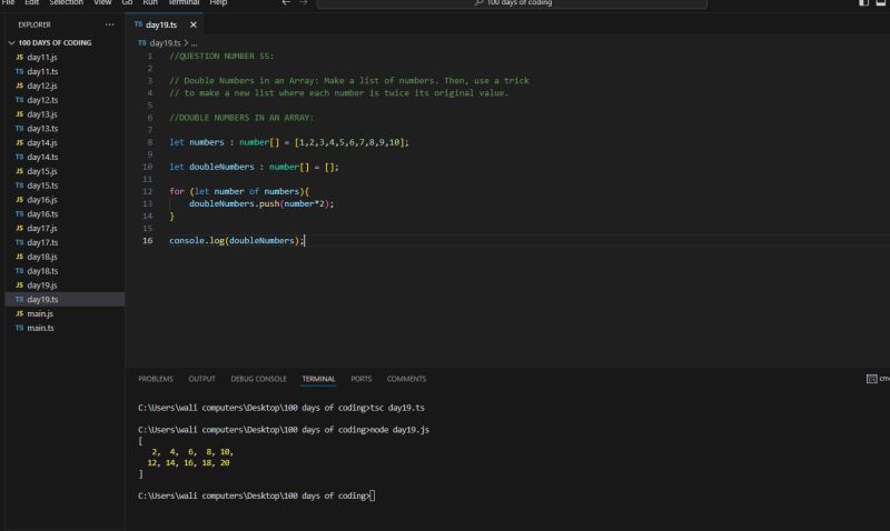 Maham Ahsan on LinkedIn: #100daysofcode #coding #typescript #javascript ... Maham Ahsan on LinkedIn: #100daysofcode #coding #typescript #javascript ...