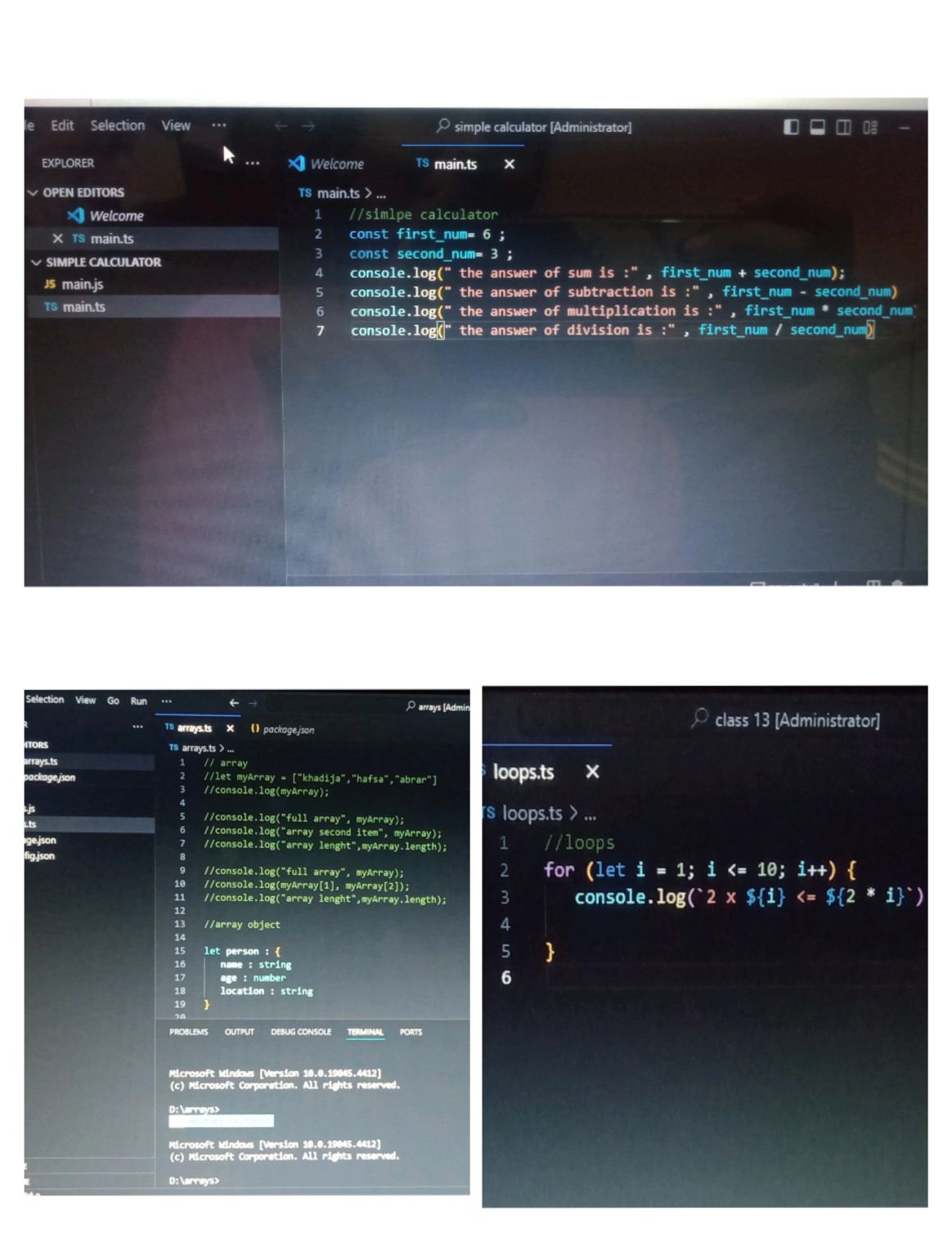 Syeda Khadija on LinkedIn: #in #typescript #typescript #loops # ... Syeda Khadija on LinkedIn: #in #typescript #typescript #loops # ...