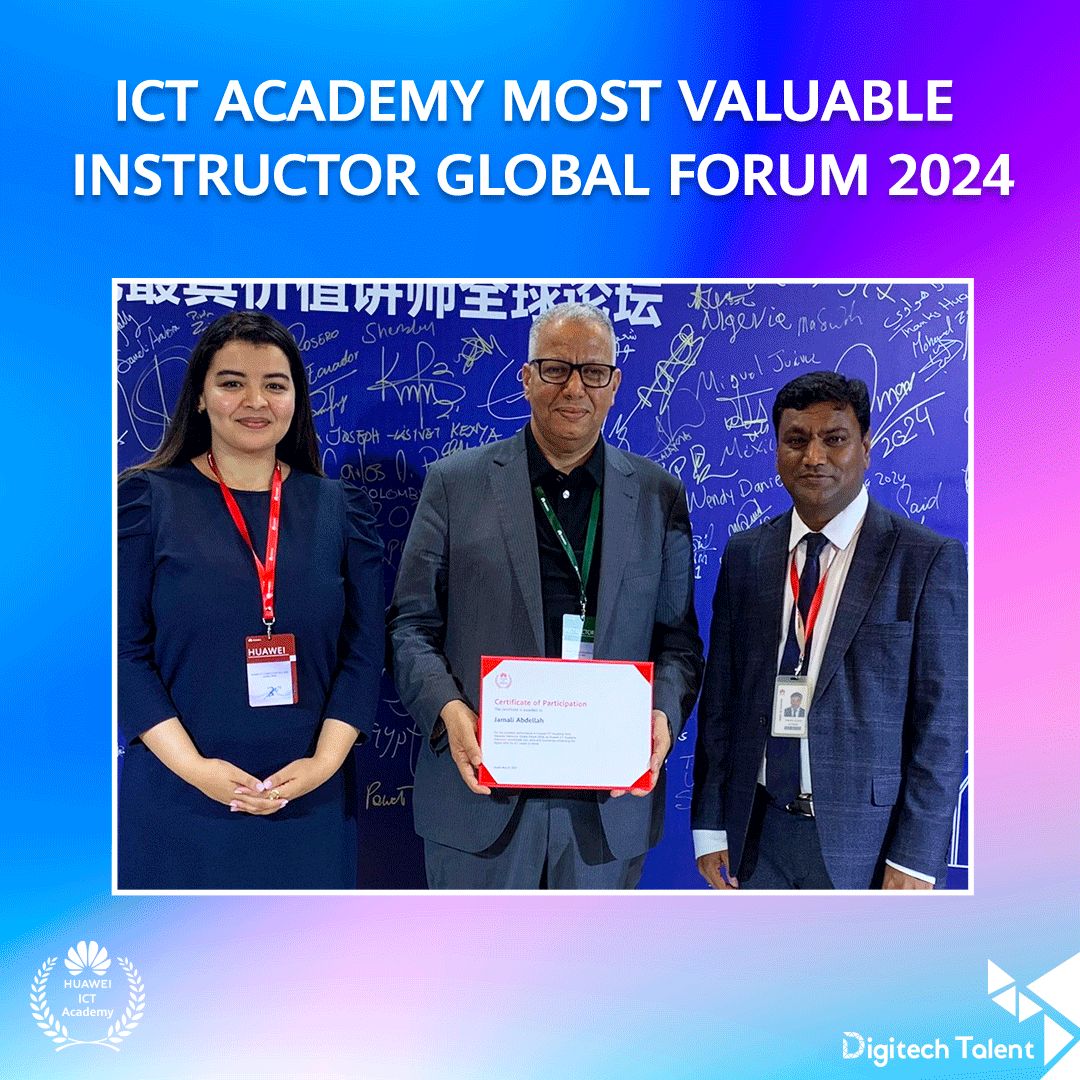Digitech talent on LinkedIn: Mr Jamali Abdellah, Huawei ICT Academy ... Digitech talent on LinkedIn: Mr Jamali Abdellah, Huawei ICT Academy ...