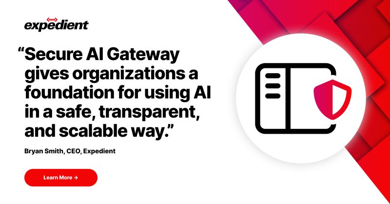 Expedient on LinkedIn: Expedient Unveils Secure AI Gateway: Simplifying ... Expedient on LinkedIn: Expedient Unveils Secure AI Gateway: Simplifying ...