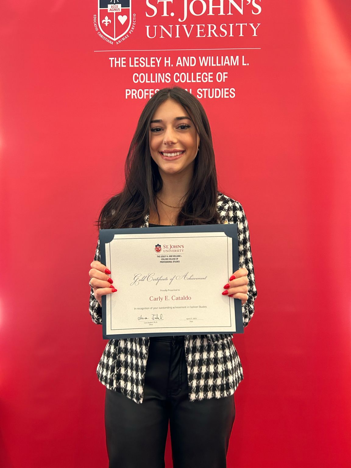 Carly Cataldo on LinkedIn: So honored to receive the Gold Certificate ... Carly Cataldo on LinkedIn: So honored to receive the Gold Certificate ...