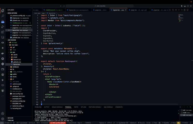Andrew Aliaj on LinkedIn: #react #nextjs #clerk #vercel #javascript # ... Andrew Aliaj on LinkedIn: #react #nextjs #clerk #vercel #javascript # ...