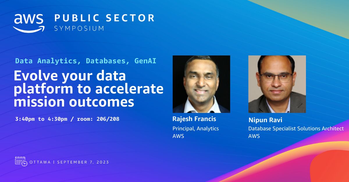 Rajesh Francis on LinkedIn: #awsanalytics #digitaltransformation # ... Rajesh Francis on LinkedIn: #awsanalytics #digitaltransformation # ...