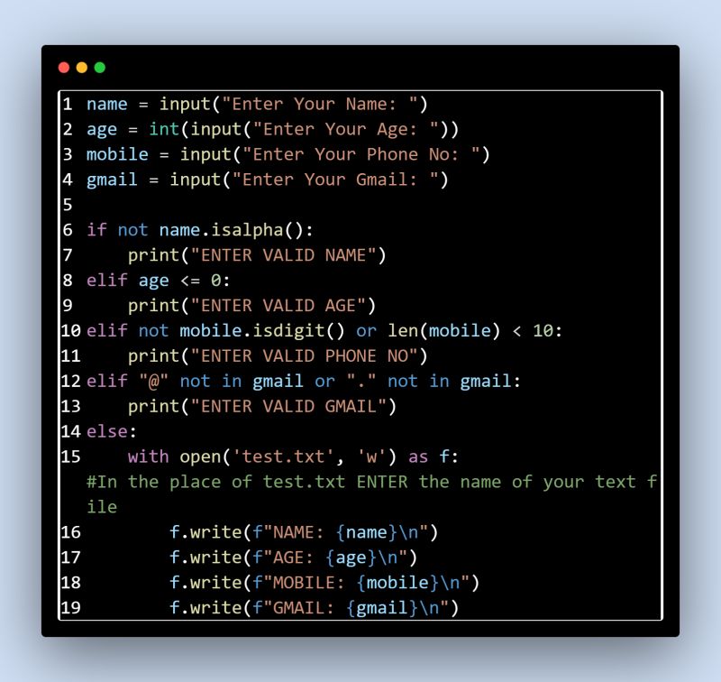 Rachit Thakur on LinkedIn: #python #dataentry #programming #developerlife Rachit Thakur on LinkedIn: #python #dataentry #programming #developerlife