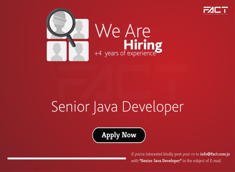 Diala Khaled on LinkedIn: Senior Java Developer and Senior .Net Developer Diala Khaled on LinkedIn: Senior Java Developer and Senior .Net Developer