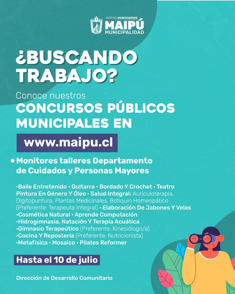 Municipalidad de Maipú en LinkedIn: #haypega Municipalidad de Maipú en LinkedIn: #haypega