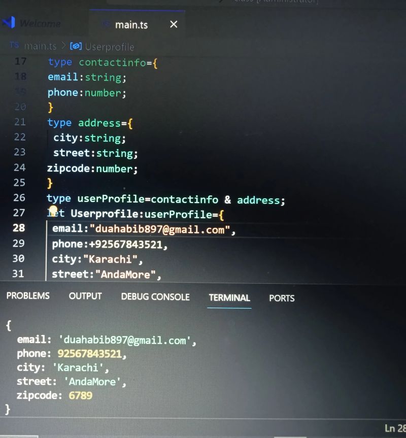 Dua Habib on LinkedIn: #typescript #codingchallenges #learningjourney # ... Dua Habib on LinkedIn: #typescript #codingchallenges #learningjourney # ...