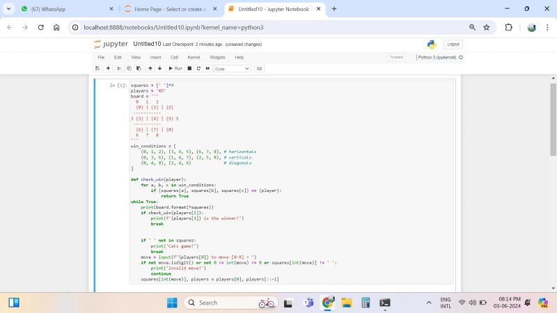 Macha Vardhan on LinkedIn: #python #coding #gamedevelopment #problemsolving Macha Vardhan on LinkedIn: #python #coding #gamedevelopment #problemsolving