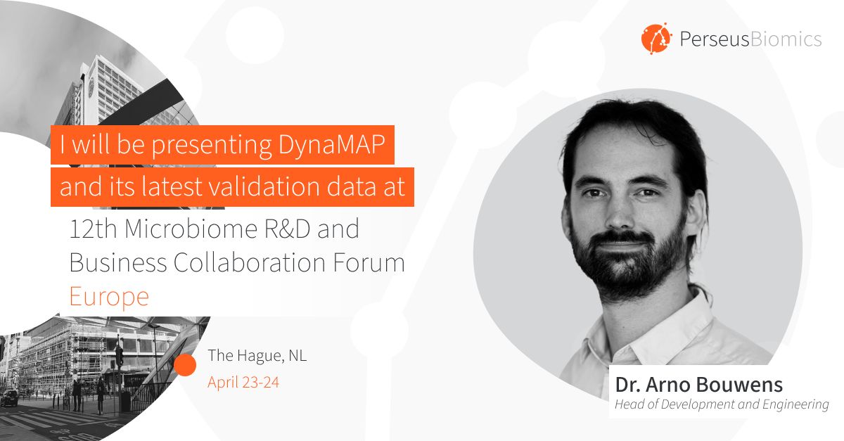 Perseus Biomics on LinkedIn: #microbiomeforum #dynamap Perseus Biomics on LinkedIn: #microbiomeforum #dynamap