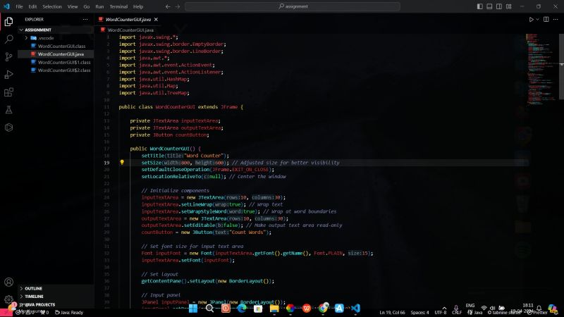 Avinash Kumar on LinkedIn: #java #swing #programming #gui #wordcounter Avinash Kumar on LinkedIn: #java #swing #programming #gui #wordcounter