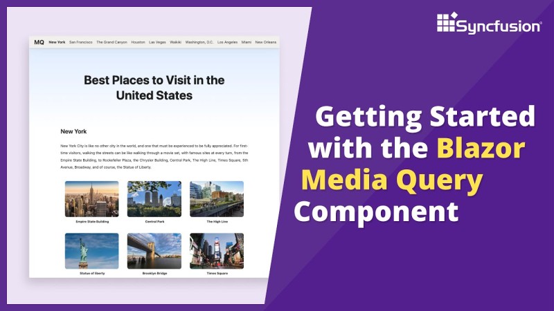 Syncfusion on LinkedIn: Getting Started with the Blazor Media Query ... Syncfusion on LinkedIn: Getting Started with the Blazor Media Query ...