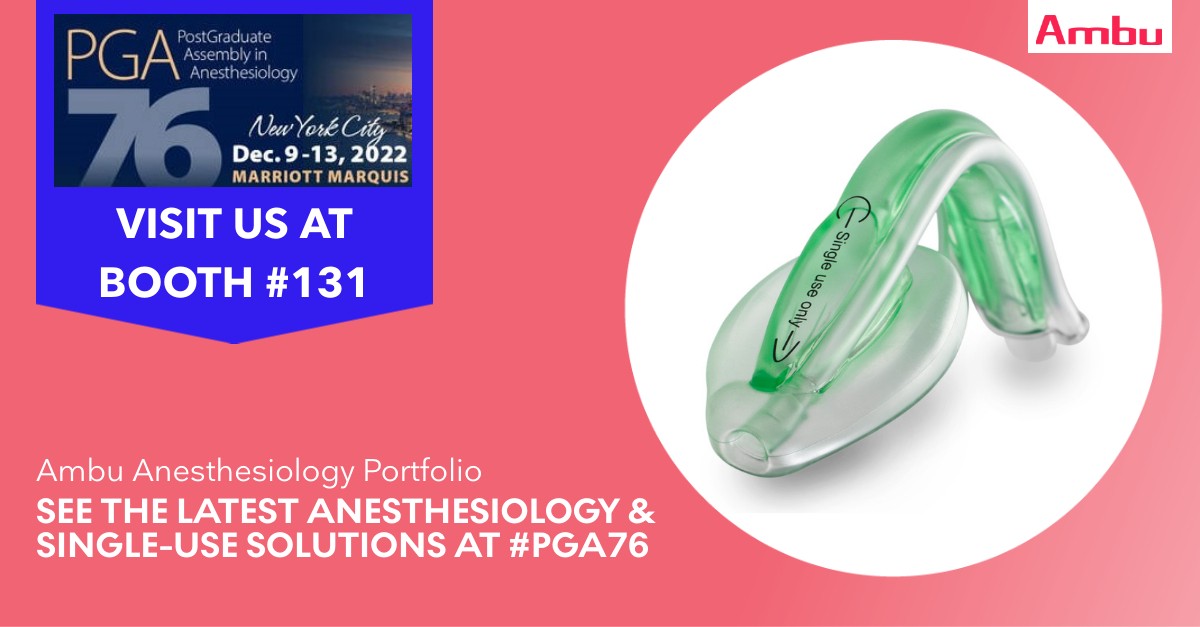 Ambu USA on LinkedIn: Airway Management & Anesthesia Ambu USA on LinkedIn: Airway Management & Anesthesia