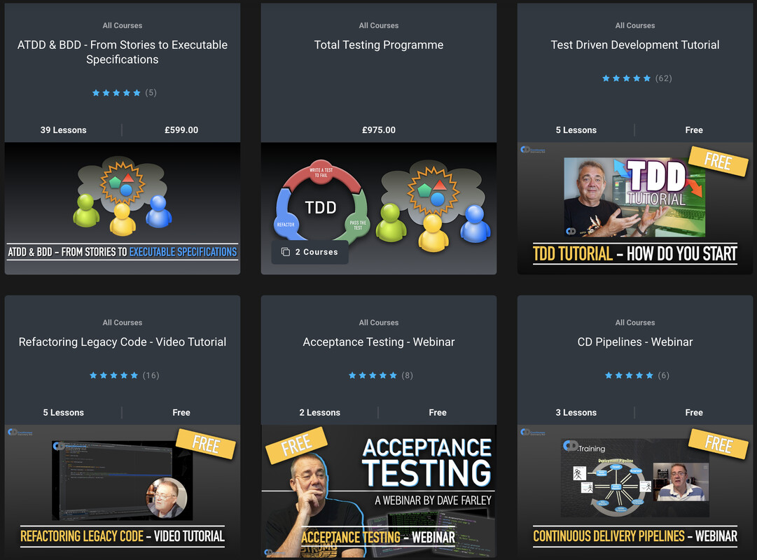 Dave Farley on LinkedIn: CD.Training Dave Farley on LinkedIn: CD.Training
