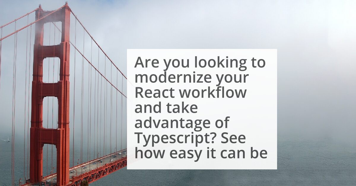 React Jobs on LinkedIn: Getting started with React.js with Typescript ... React Jobs on LinkedIn: Getting started with React.js with Typescript ...