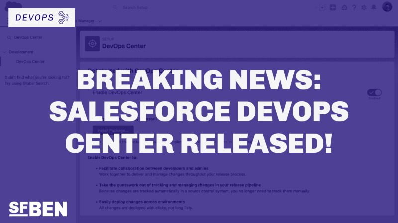 Lea Zoghbi on LinkedIn: Breaking News: Salesforce DevOps Center ... Lea Zoghbi on LinkedIn: Breaking News: Salesforce DevOps Center ...