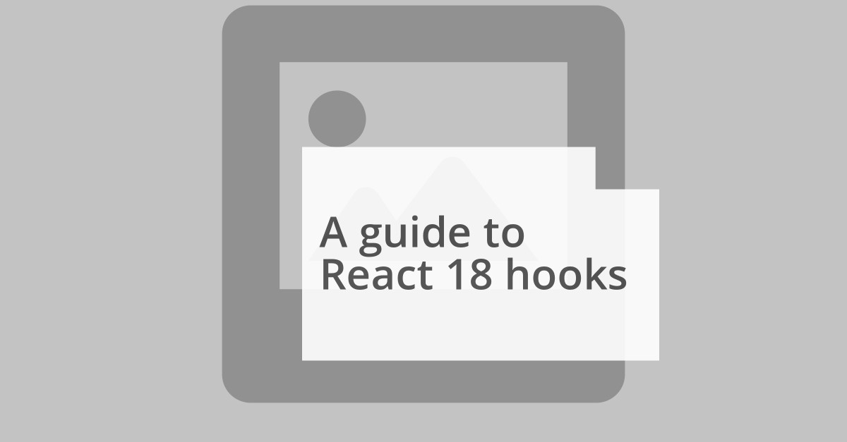 React Jobs on LinkedIn: A guide to React 18 hooks React Jobs on LinkedIn: A guide to React 18 hooks