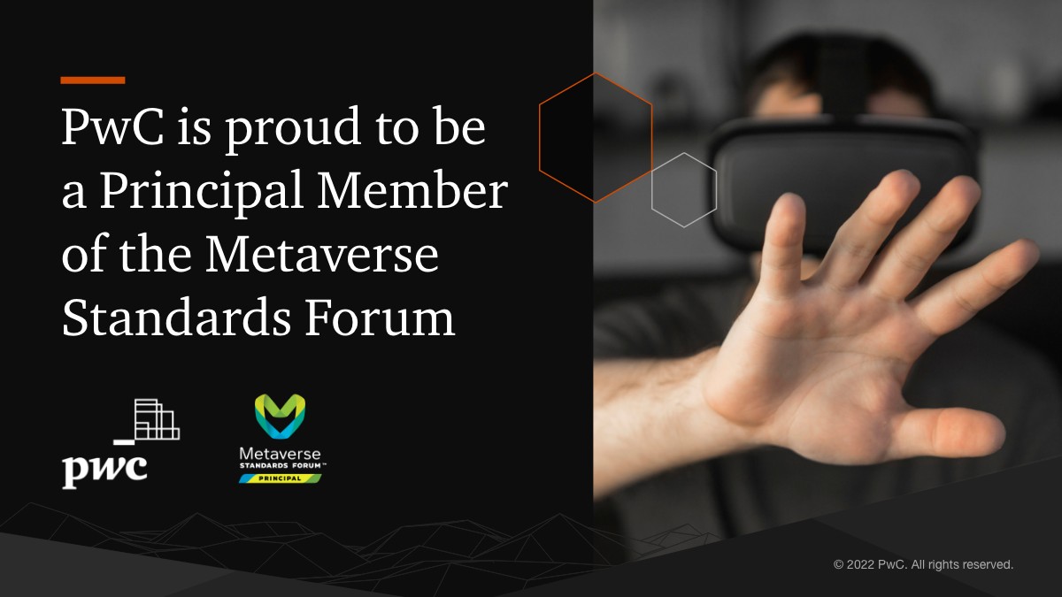 Rajesh Gupta on LinkedIn: PwC joins the Metaverse Standards Forum as a ... Rajesh Gupta on LinkedIn: PwC joins the Metaverse Standards Forum as a ...