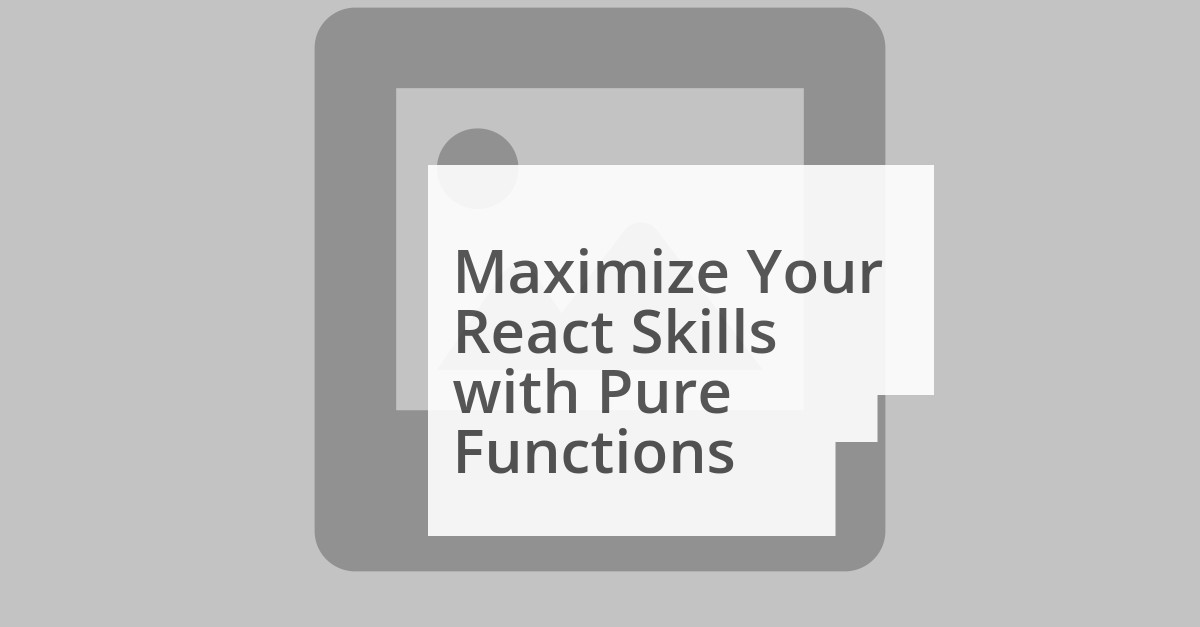 React Jobs on LinkedIn: Maximize Your React Skills with Pure Functions React Jobs on LinkedIn: Maximize Your React Skills with Pure Functions