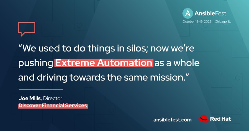 Michael Davies on LinkedIn: AnsibleFest 2022 Michael Davies on LinkedIn: AnsibleFest 2022