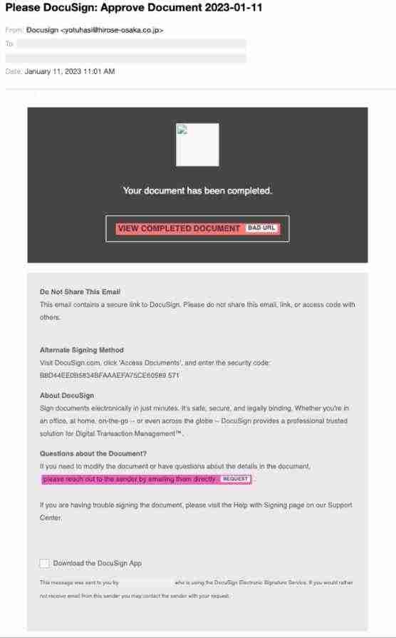 John Cassedy on LinkedIn: New phishing tactic exploits DocuSign ... John Cassedy on LinkedIn: New phishing tactic exploits DocuSign ...