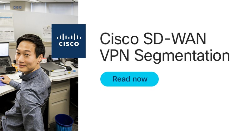 Sebastian Nicastro on LinkedIn: Cisco SD-WAN VPN Segmentation Sebastian Nicastro on LinkedIn: Cisco SD-WAN VPN Segmentation