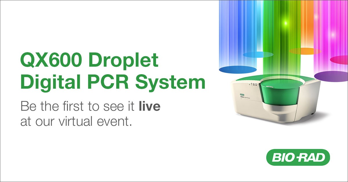 Bio-Rad Laboratories on LinkedIn: QX600 Droplet Digital PCR System: The ... Bio-Rad Laboratories on LinkedIn: QX600 Droplet Digital PCR System: The ...
