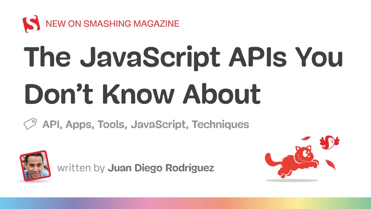 Ricky Lopes on LinkedIn: JavaScript APIs You Don’t Know About ... Ricky Lopes on LinkedIn: JavaScript APIs You Don’t Know About ...