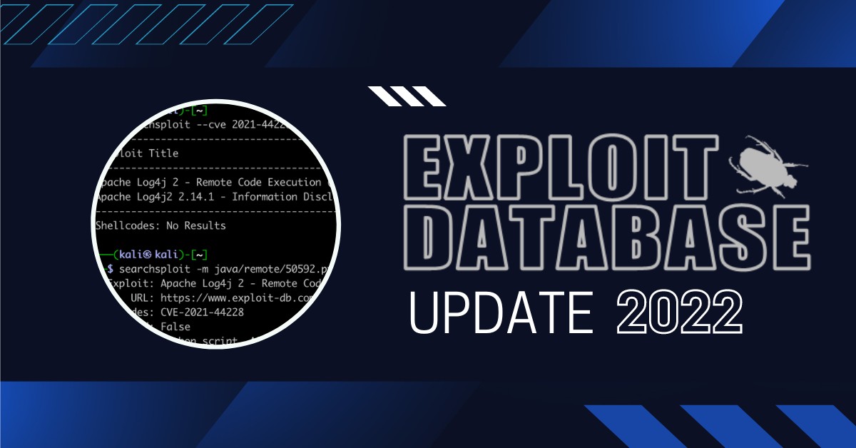 OffSec on LinkedIn: Exploit Database 2022 Update | Offensive Security OffSec on LinkedIn: Exploit Database 2022 Update | Offensive Security