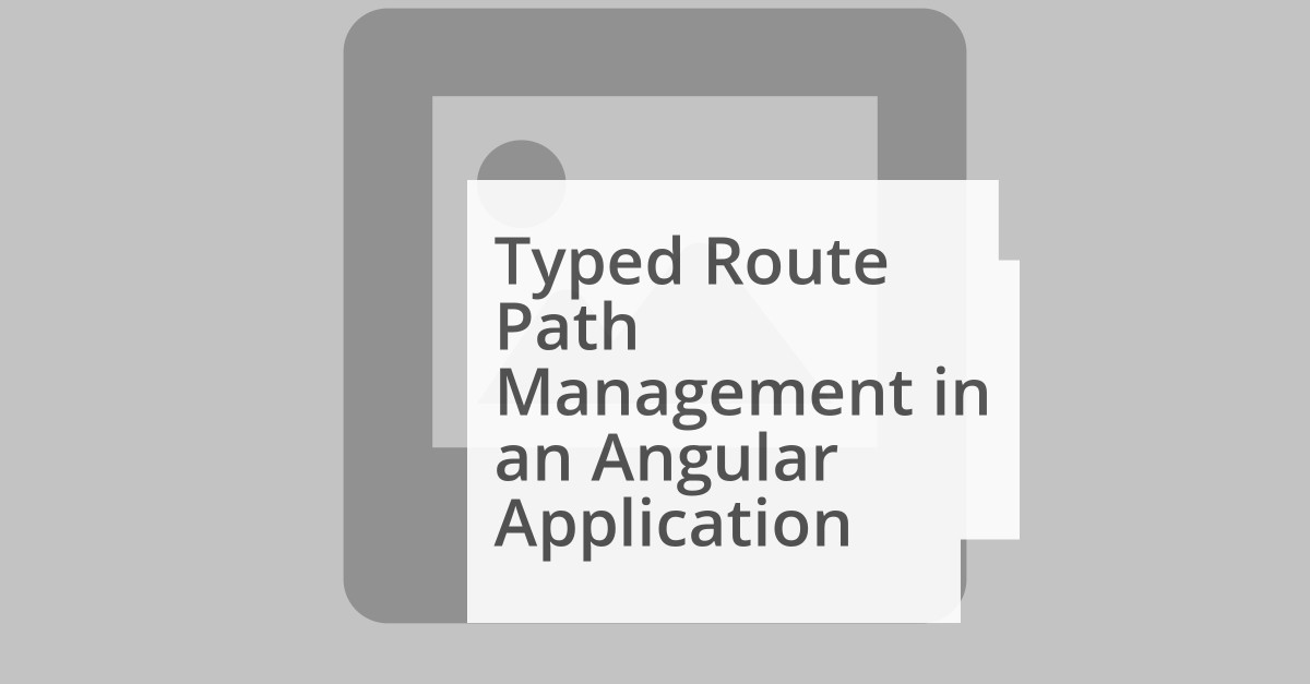 Angular Jobs on LinkedIn: Typed Route Path Management in an Angular ... Angular Jobs on LinkedIn: Typed Route Path Management in an Angular ...