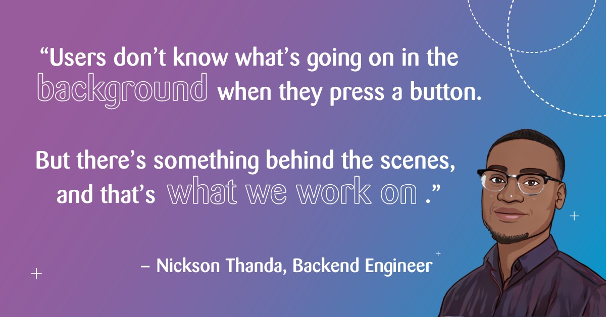 Walter Gries on LinkedIn: Backend Engineering: The people behind the ... Walter Gries on LinkedIn: Backend Engineering: The people behind the ...