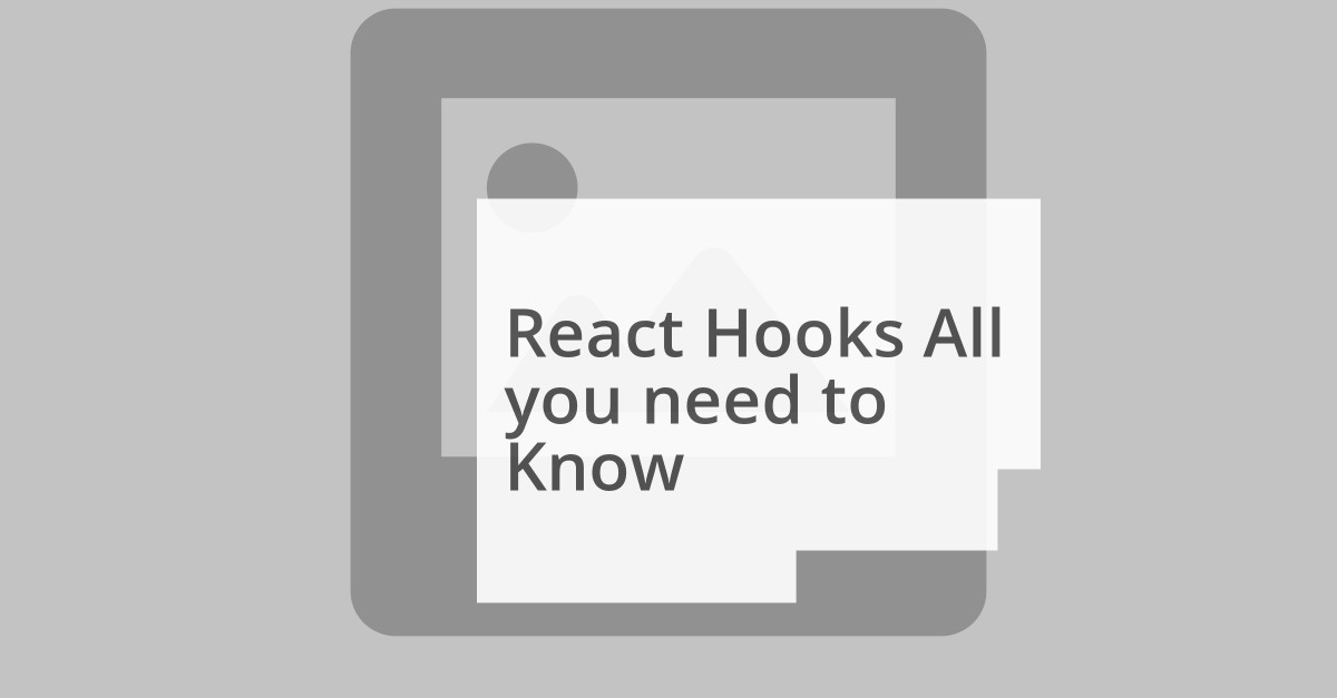 React Jobs on LinkedIn: React Hooks All you need to Know React Jobs on LinkedIn: React Hooks All you need to Know