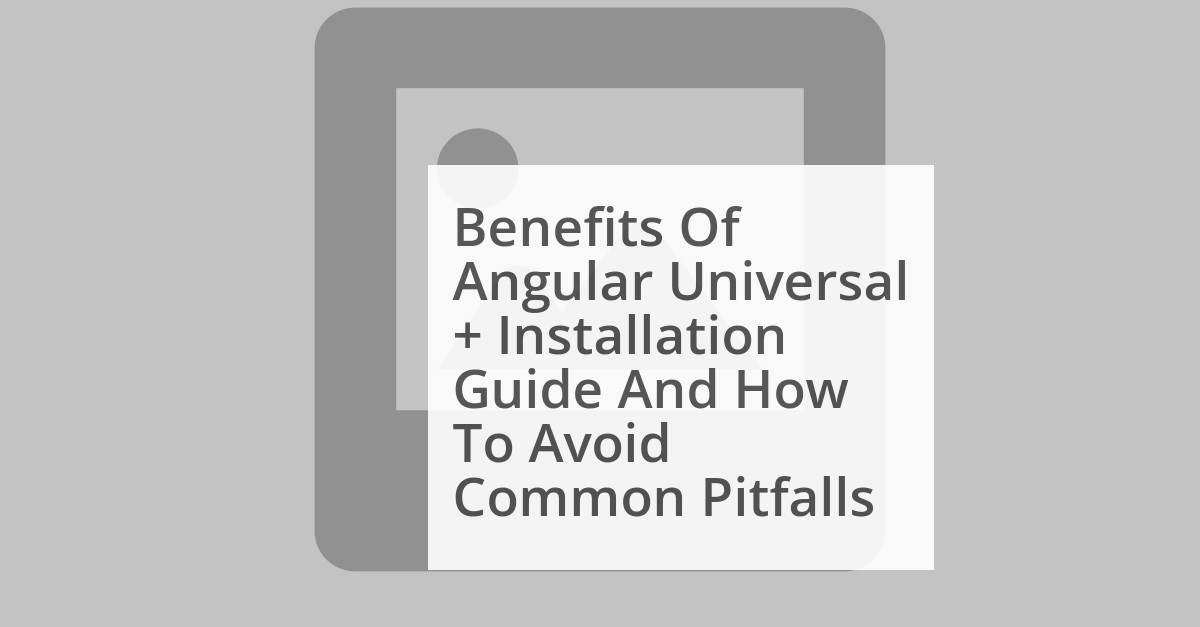 Darshak Prajapati on LinkedIn: Benefits Of Angular Universal ... Darshak Prajapati on LinkedIn: Benefits Of Angular Universal ...