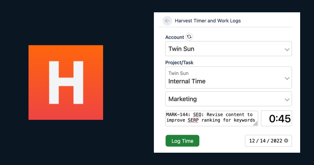 Austin Parker on LinkedIn: Announcing Harvest Timer and Work Logs for ... Austin Parker on LinkedIn: Announcing Harvest Timer and Work Logs for ...