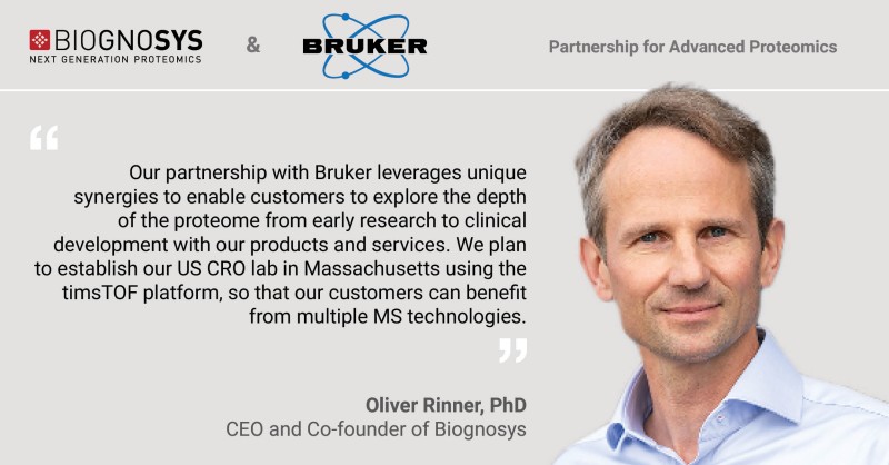 Biognosys on LinkedIn: Biognosys and Bruker Form Partnership for ... Biognosys on LinkedIn: Biognosys and Bruker Form Partnership for ...